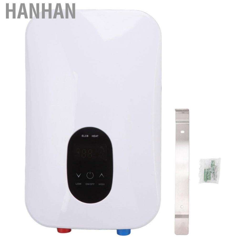Hanhan Tankless Water Heater Intelligent Thermostatic Digital Display ...