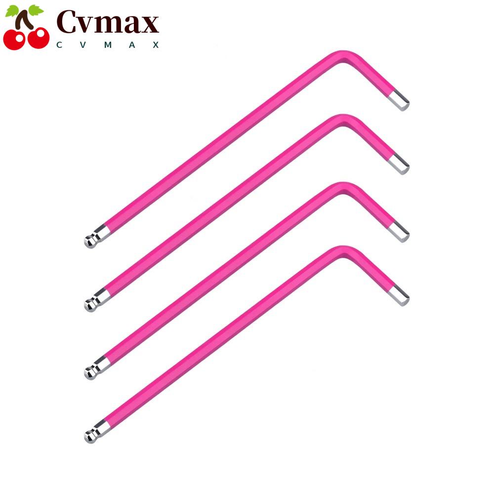 Cvmax ประแจหกเหลี่ยม เหล็ก รูปตัว L 3.74 นิ้ว แบบพกพา สําหรับซ่อมแซม 4 ...