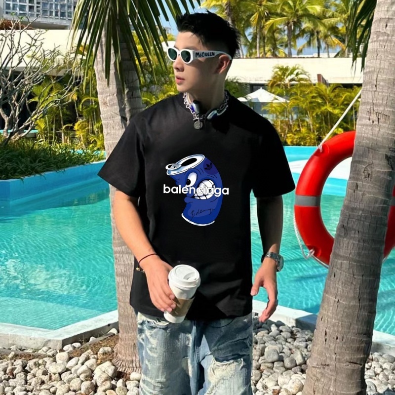 เสื้อยืดแขนสั้น พิมพ์ลายตัวอักษร CG-Angry can สไตล์คลาสสิก แฟชั่น ...