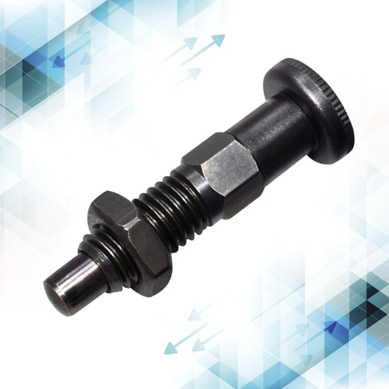 SPT* Spring Return Knob Plunger เหล็กคาร์บอนสกรูเกลียวละเอียด Indexing ...