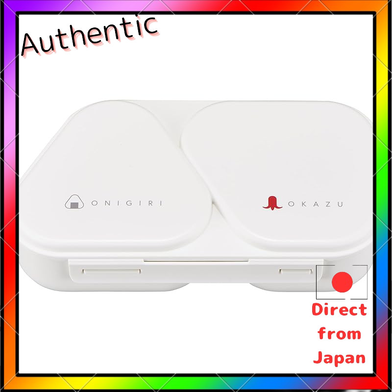 Osk กล่องเบนโตะ กล่องอาหารกลางวัน Onigiri ขนาดใหญ่ 625ml สีขาว รวมแม่พิมพ์ ต้านเชื้อแบคทีเรีย ...