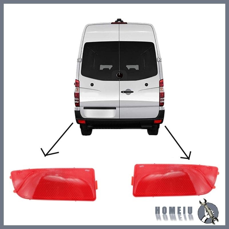 Homeiu ซ้ายขวาด้านหลังกันชน Reflectors เลนส์สําหรับ Sprinter W906 2006 ...