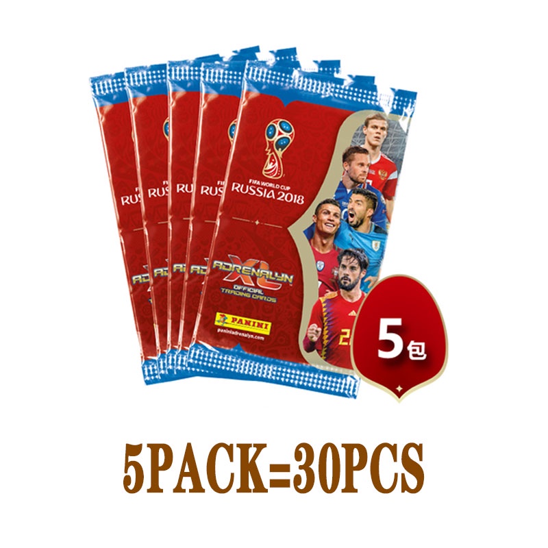 Panini Collection Official Soccer Star Card 2018 FIFA Russia World Cup ...