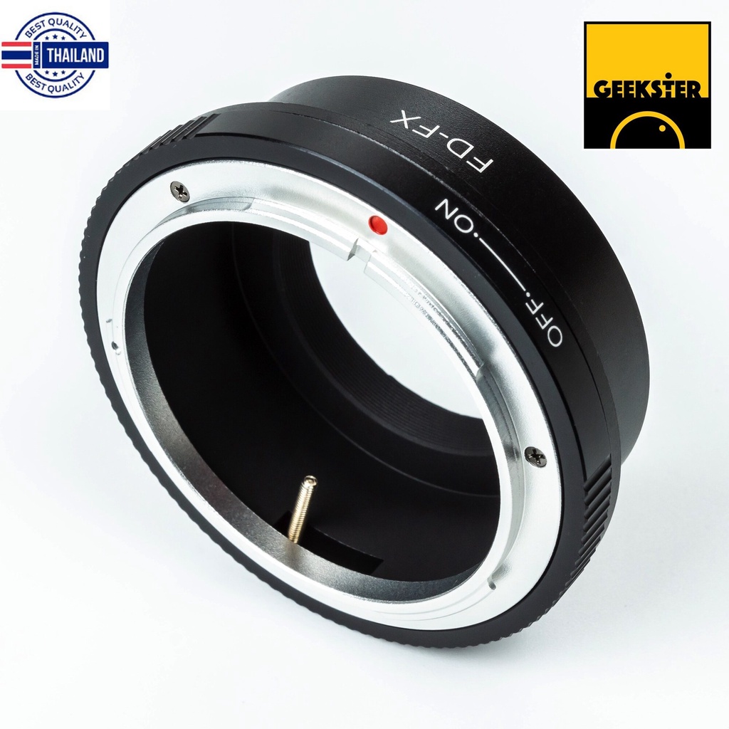 FD-FX Adapter แปลงเลนส์ Canon FD / FL เพื่อเอามาใส่กล้อง Fuji ...