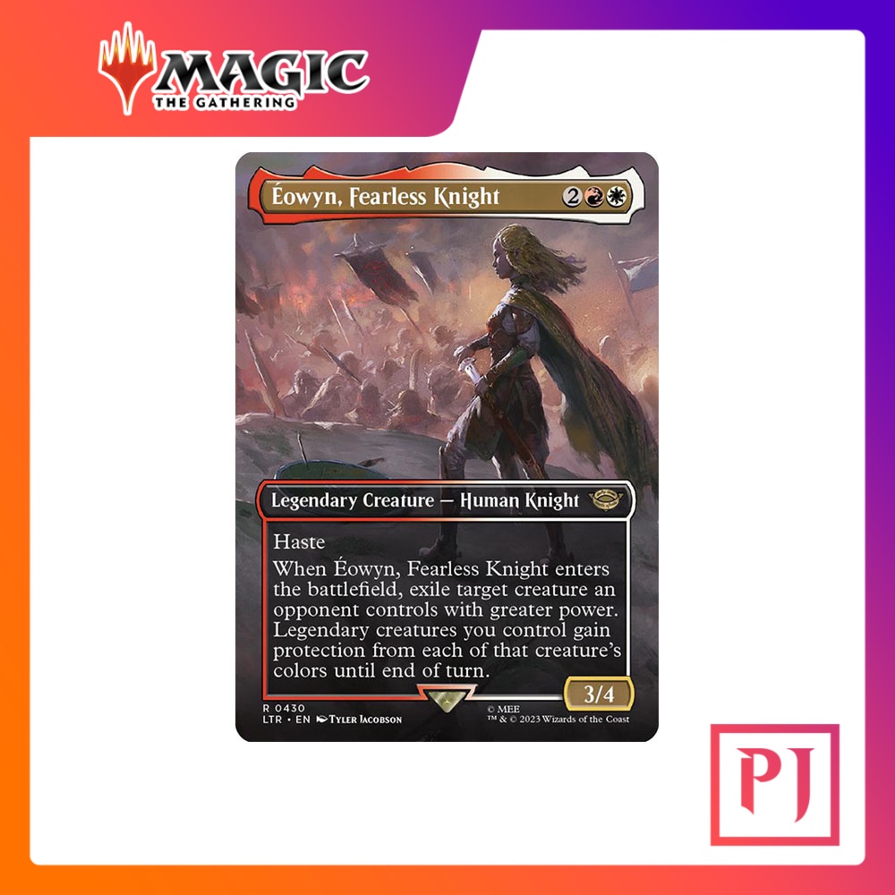 [MTG] Eowyn, Fearless Knight [LTR] [MULTI] [RARE] [NORMAL] [ENG] (การ์ด ...