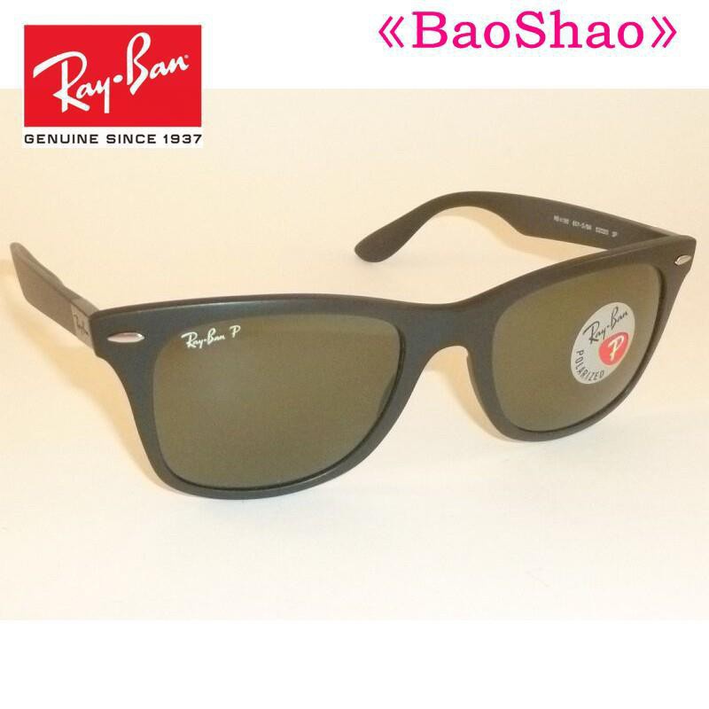 Rayban Wayfarer Liteforce Black Rb 415 601S/A แว่นกันแดดเลนส์โพลาไรซ์ ...