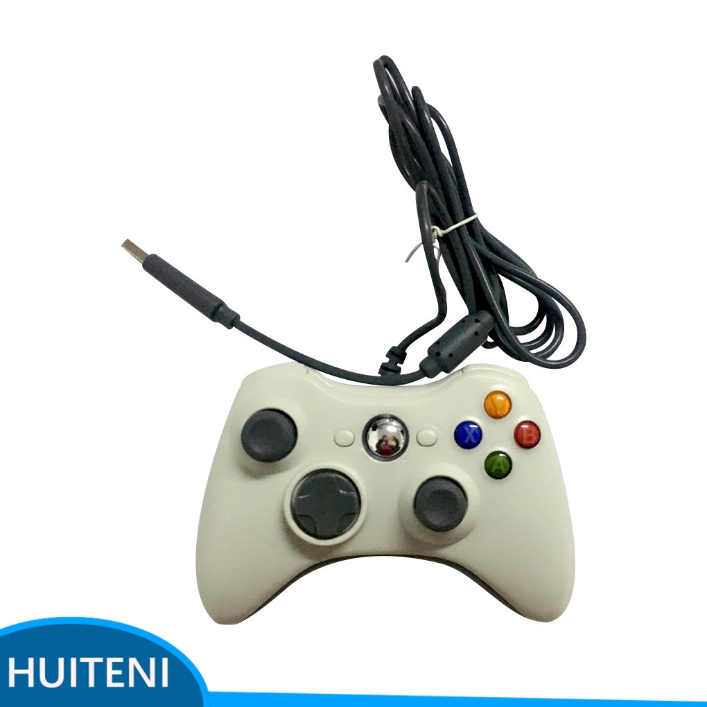 จอยสติ๊กควบคุมเกม แบบใช้สาย USB สําหรับ Xbox 360 Windows 7 8 98 ME 2000 ...