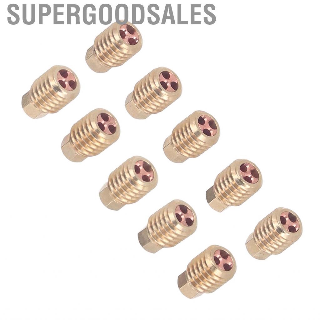 Supergoodsales 5Pcs 3D Printer Brass Nozzles 500℃ CHT Nozzle For Bambu ...