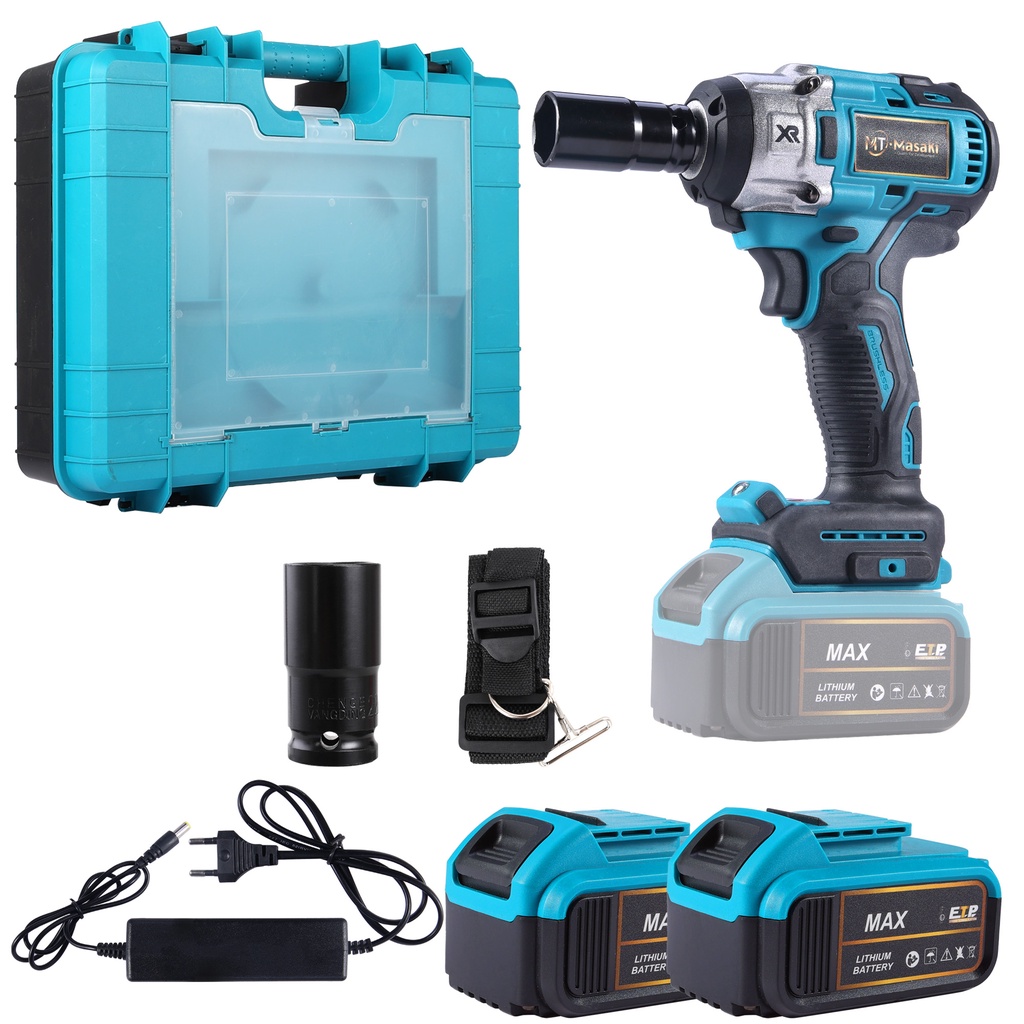 MTMASAKI 36VF เครื่องประแจผลกระทบ MT-1300 เครื่องเปิดสลักเกลียวประแจ ...
