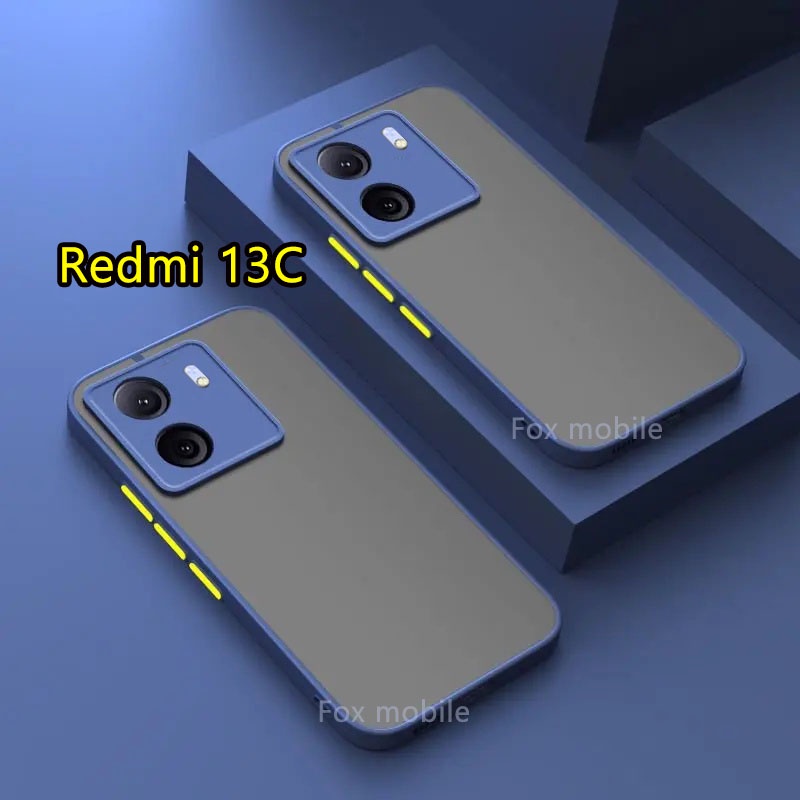 Redmi A3 Redmi 13C 14C 12C 13 4G A1 A2Plus เคสขอบสี ผิวด้าน เคสกันกระแทก สำหรับตรงรุ่น ซิลิโคน ...