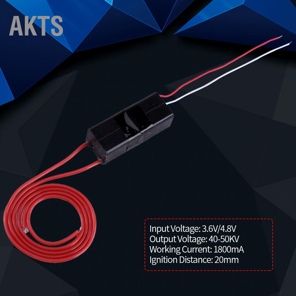 AKTS 3.6V/4.8V แรงดันไฟฟ้าสูง PULSE Generator อินเวอร์เตอร์ 40kV-50kV ...