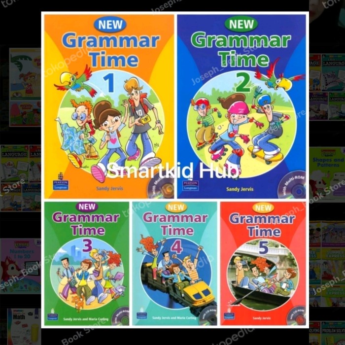 Pears New Grammar Time Student book Level 1/2/3/4/5/6 - L1 | Shopee ...