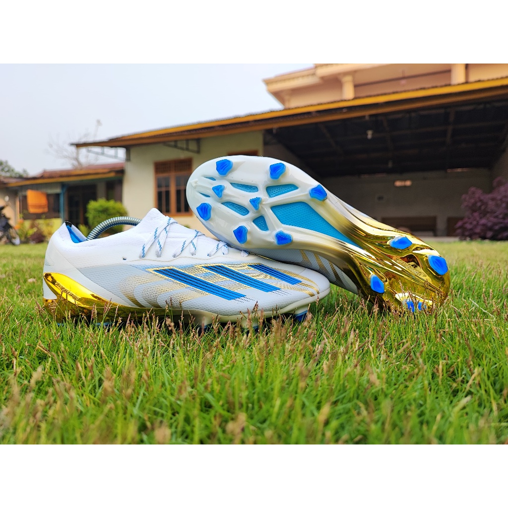Soccer Sepatu Sepak Bola Adidas X Crazyfast Messi .1 Las Estrellas FG ...