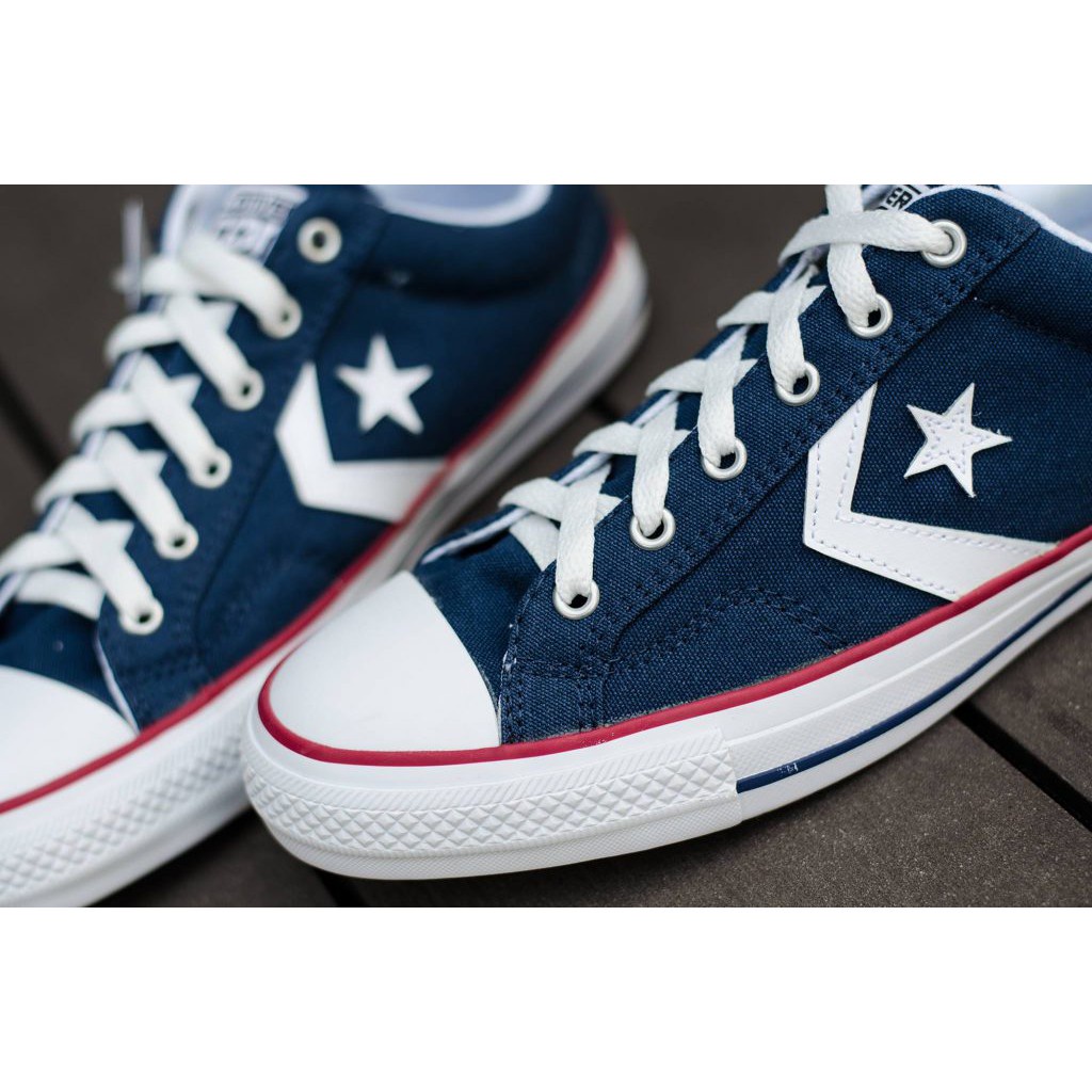 CONVERSE ของแท้ รุ่น ONE STAR PLAYER OX NAVY สีกรม รองเท้า train ...