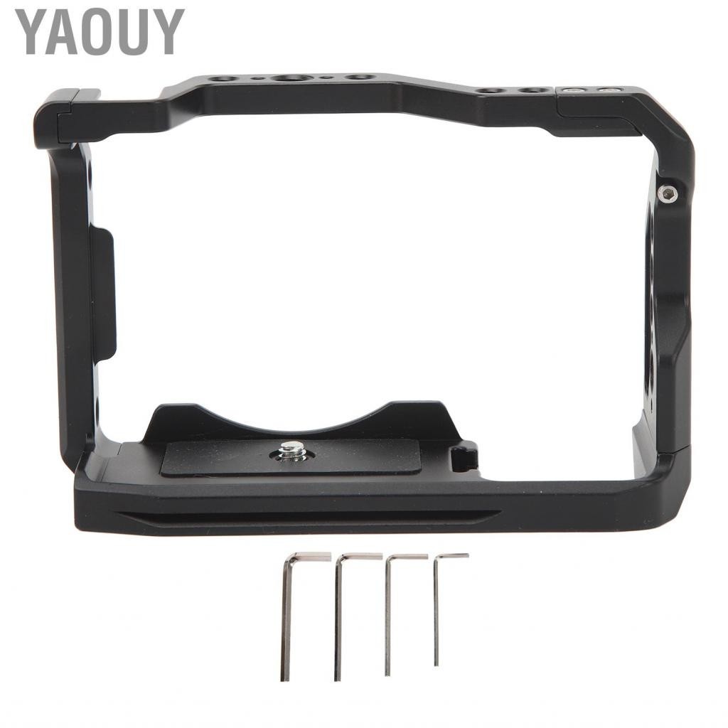 Yaouy Camera Cage Aluminum 1/4inch Screw Hole 3/8inch Threaded Cold ...