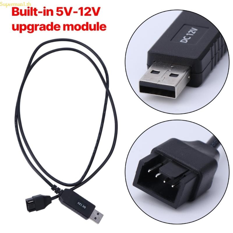 Best Full Speed 12V 5V แรงดันไฟฟ้า Step-Up USB ถึง 4Pin PC พัดลม ...