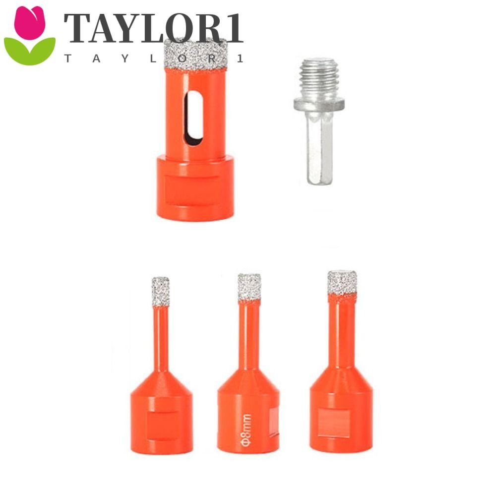 Taylor1 Brazed เจาะแห้ง Bit, Easy Chip Removal M14 เกลียวรูเปิด, ทนทาน ...