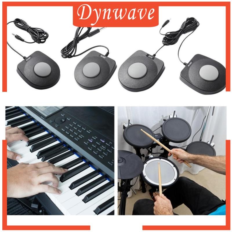 [Dynwave] Sustain Pedal Tone Modules Professional อเนกประสงค์ AntiSlip ...