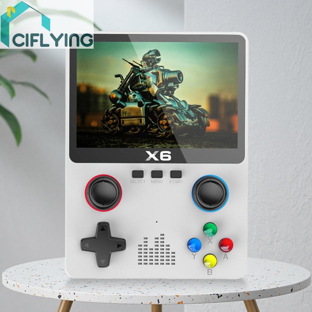 X6 เกมคอนโซล 2000mAh เครื่องเล่นเกมมือถือ ATJ22735 32bit RISC สําหรับ ...