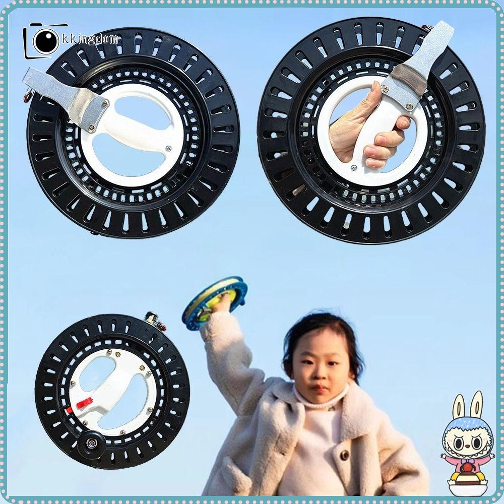 Kkingdom Kite Reel, มาพร้อมตัวล็อค Twisted String Line Winder Fire ...