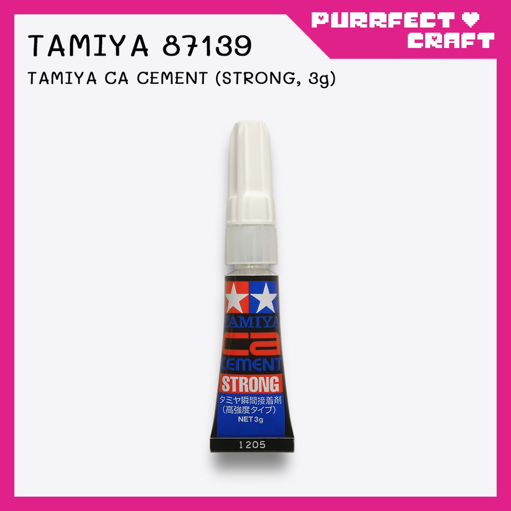 TAMIYA 87139 CA Cement (Strong,3g) | Shopee Thailand