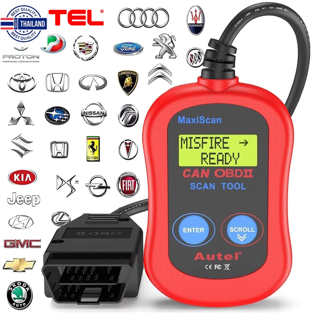 Autel MS300 OBD2สแกนเนอร์,เครื่องสแกนเนอร์OBD2,OBD2 Scanner,เครื่องสแกน ...