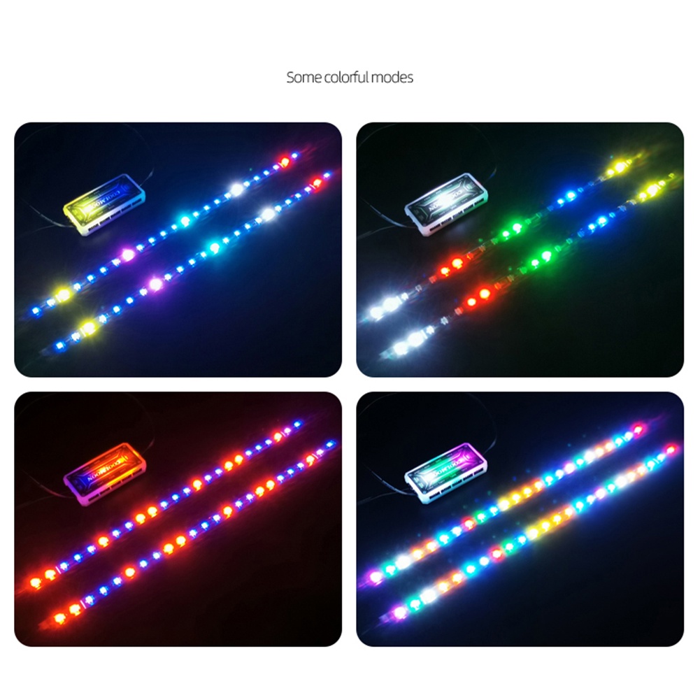 แถบไฟ LED SATA 3PIN RGB Cm-ls40 5V ARGB 4pin สําหรับคอมพิวเตอร์ ...