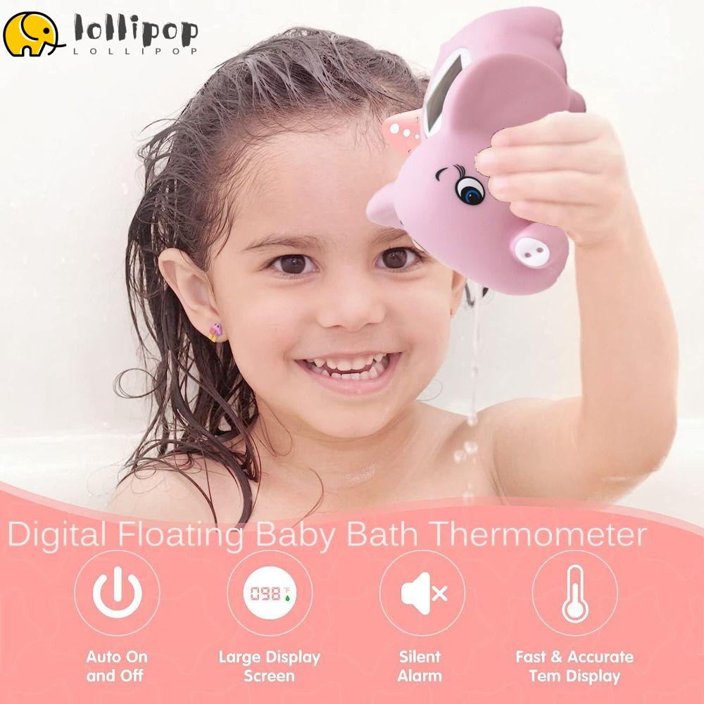 Lollipo1 เทอร์โมมิเตอร์ดิจิทัล PVC รูปช้าง เพื่อความปลอดภัย สําหรับเด็ก | Shopee Thailand