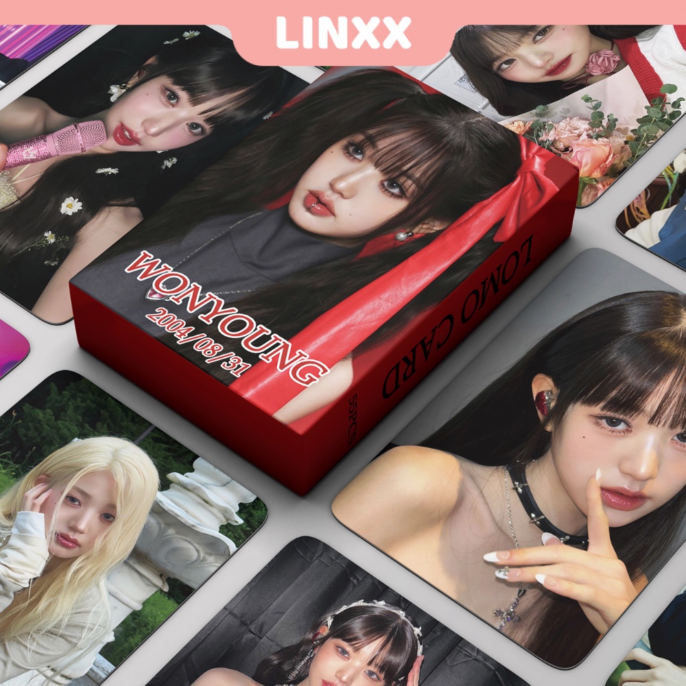 Linxx โปสการ์ด อัลบั้ม IVE Won Young Lomo Card Kpop 55 ชิ้น | Shopee Thailand