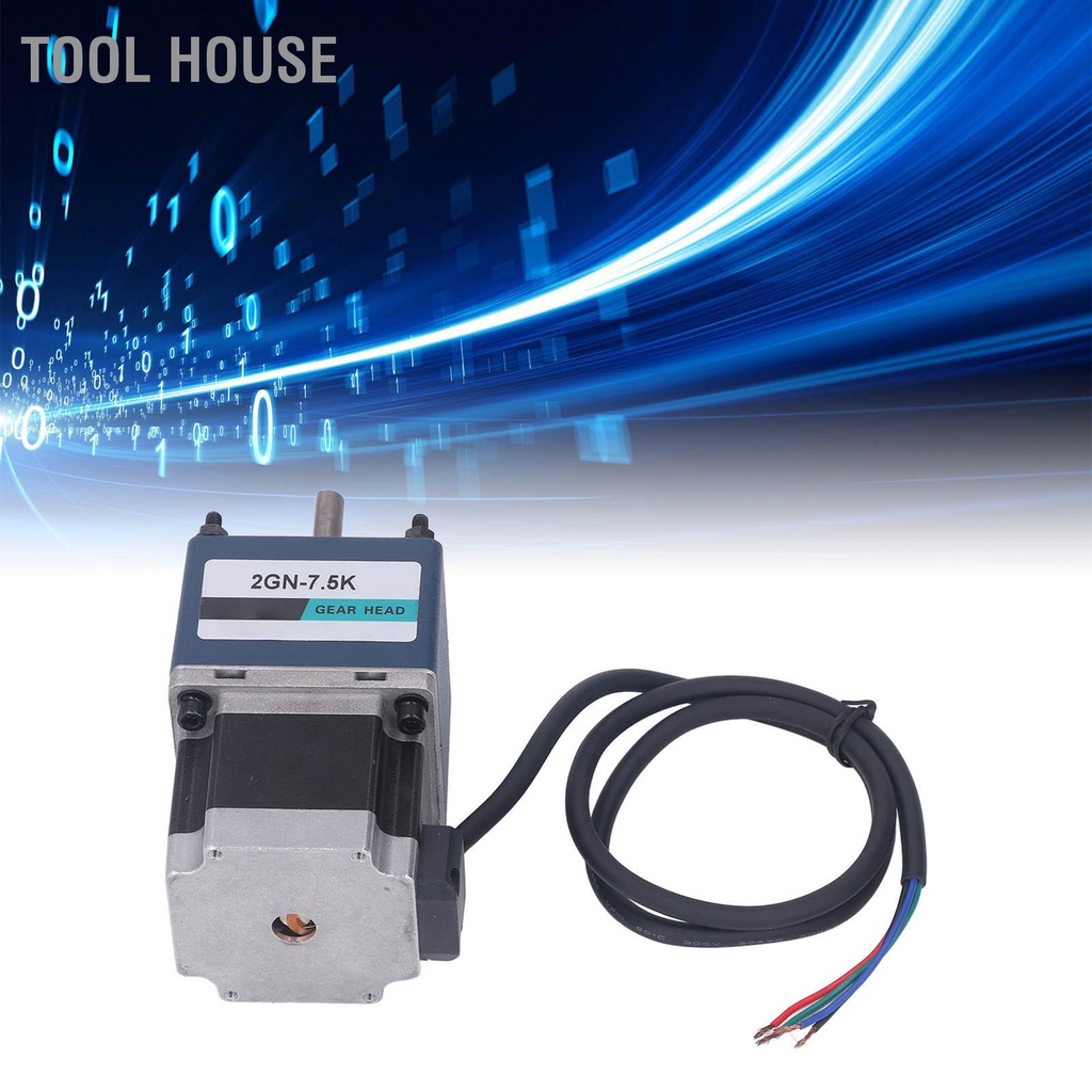 Tool House Stepper Gear Motor 2 เฟส 4 สายแรงบิดสูงมอเตอร์เกียร์ไฟฟ้าทน ...
