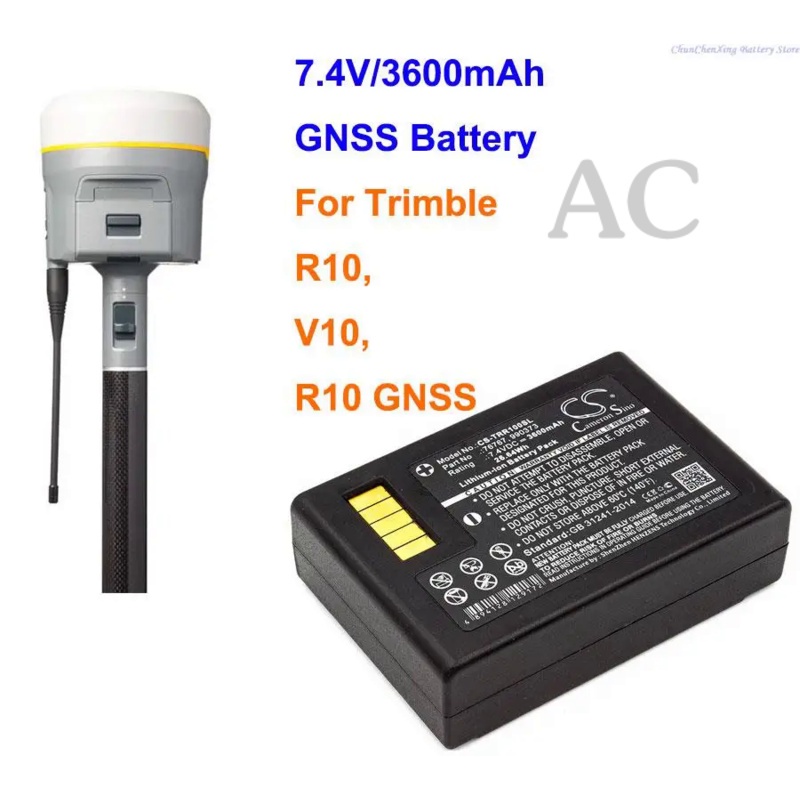 AC Cameron Sino 3600mAh GNSS Receiver Battery 76767, 990373, 89840-00 ...