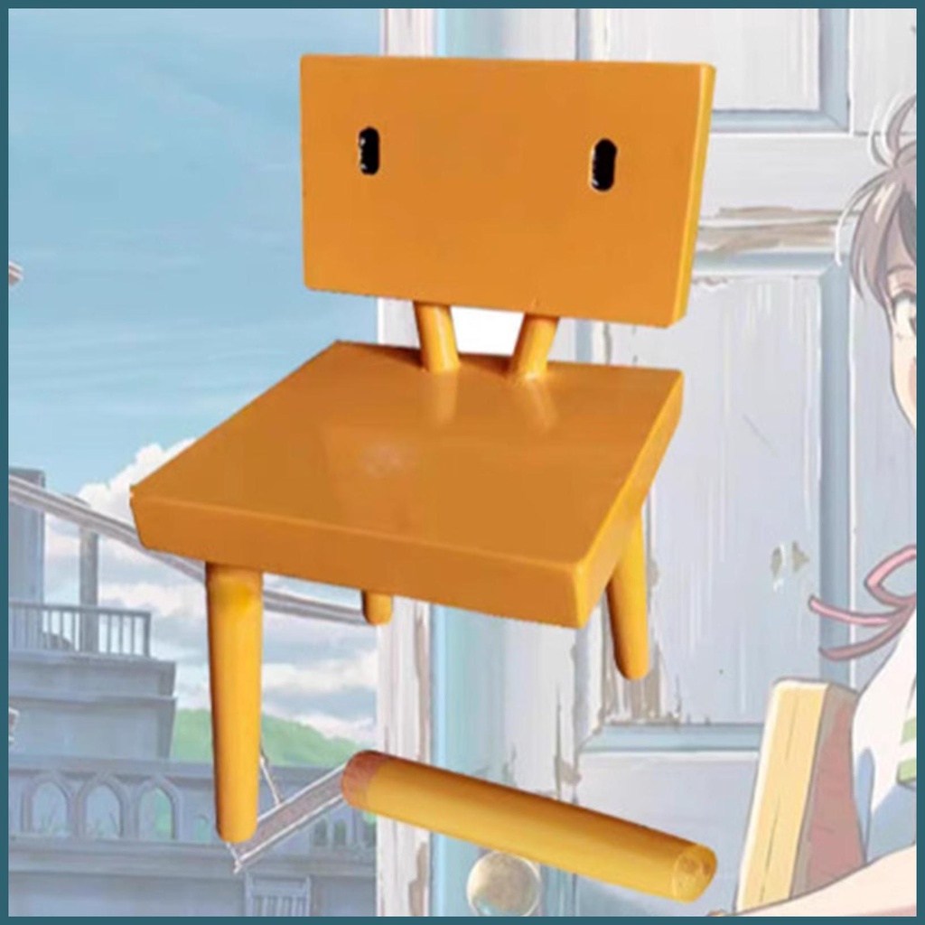 พวงกุญแจคอสเพลย์ การ์ตูนอนิเมะ Suzume No Tojimari Chair Chair สําหรับ ...