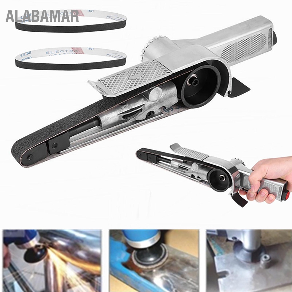ALABAMAR 20mm PNEUMATIC Air Belt Sander เครื่องขัดเครื่องขัดเครื่องมือ ...