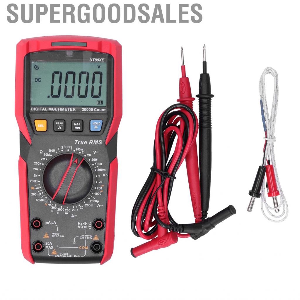 Supergoodsales Multimeter Meter Accurate Handheld Voltmeter Tester ...
