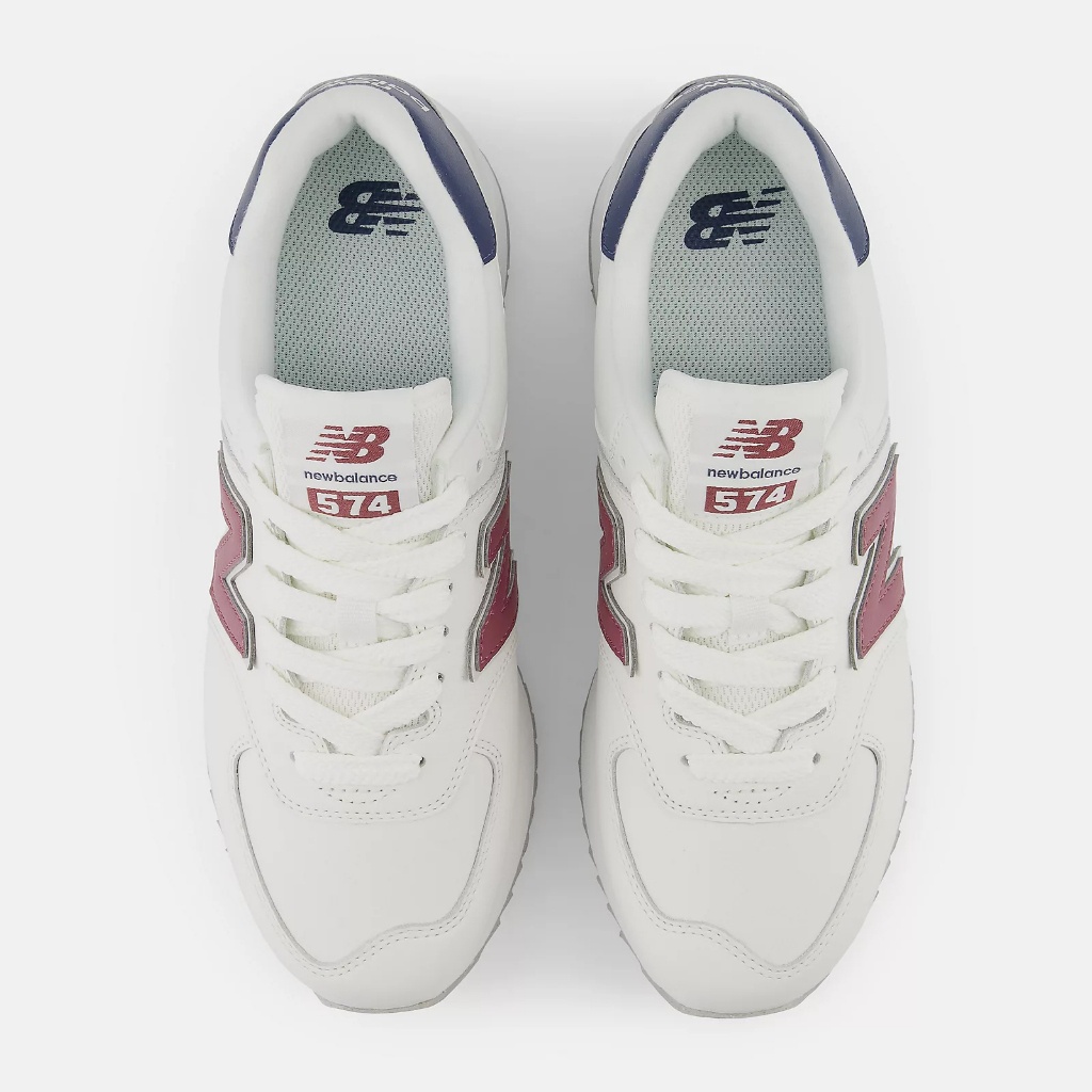 New Balance รองเท้าผ้าใบ รองเท้าแฟชั่น NB W 574 White Vintage Indigo ...