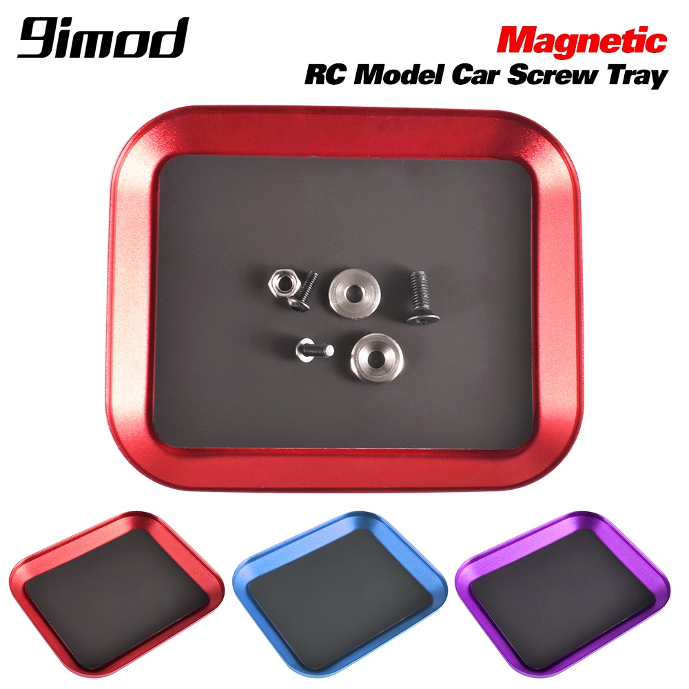 9imod ถาดสกรู พร้อมแผ่นแม่เหล็กอลูมิเนียม สําหรับโมเดลรถบังคับ | Shopee Thailand