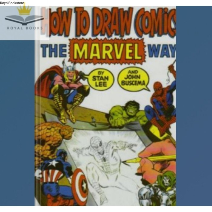 หนังสือ How To Draw Comics The Marvel Way | Shopee Thailand