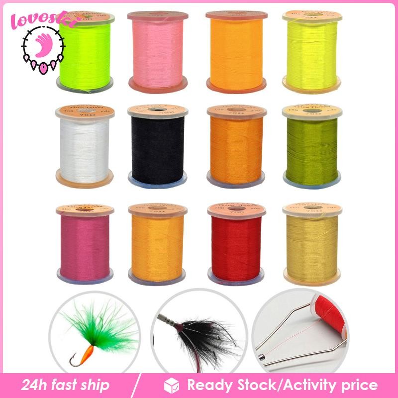 [Lovoski] Fly Tying Thread Binding Thread Fly Tying Supplies ในกระสวย ...