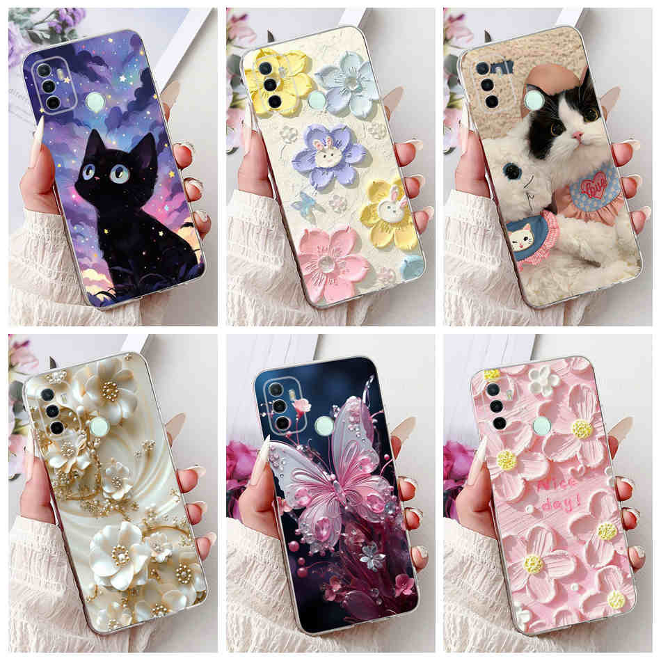 Oppo A53 A53s 4G A32 A33 (2020) A11s CPH2137 CPH2131 CPH2127 แมวน่ารัก ...