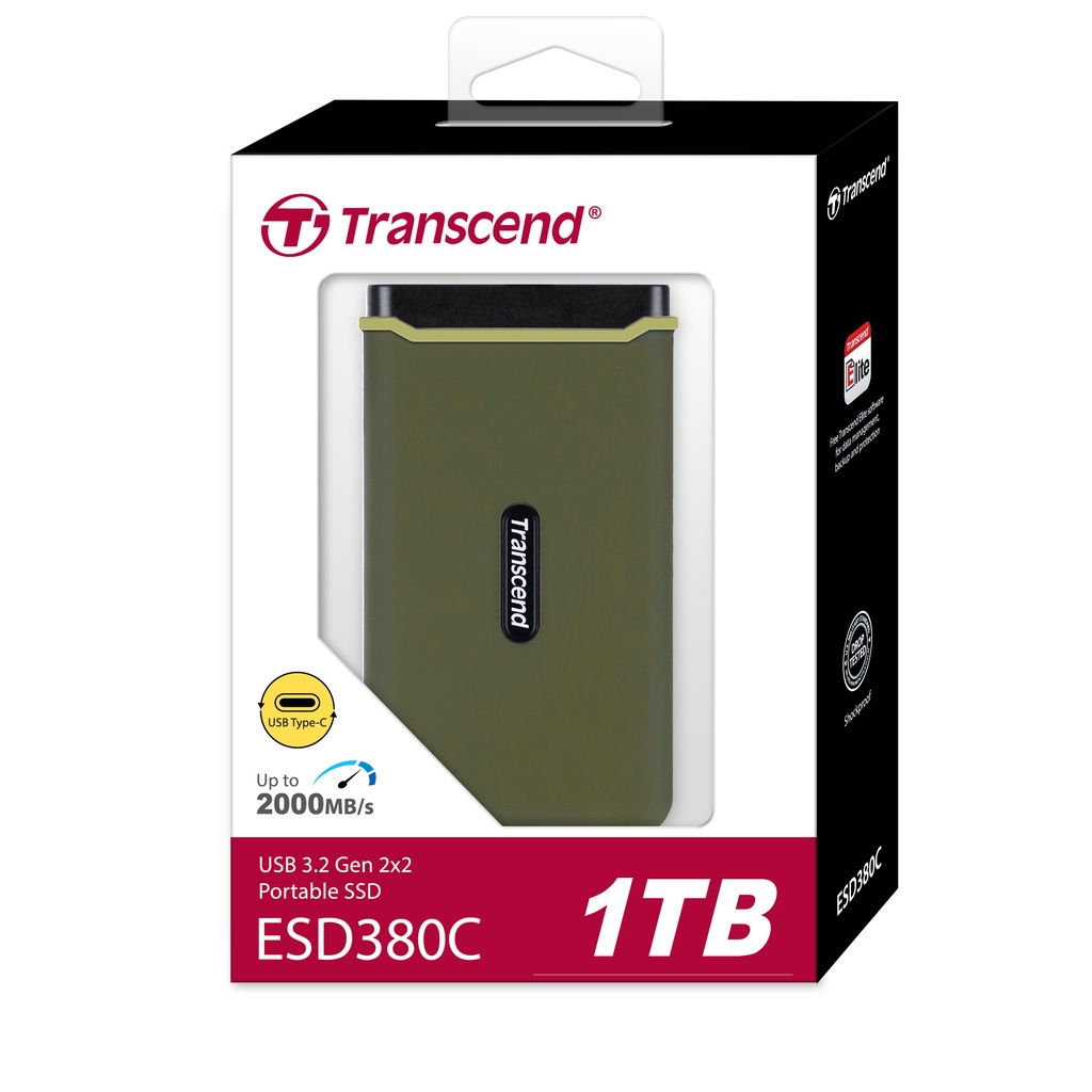 Transcend External SSD 1TB: ESD380C* USB 3.2 Gen 2x2 รับประกัน 5 ปี ... Transcend External SSD 1TB: ESD380C* USB 3.2 Gen 2x2 รับประกัน 5 ปี ...