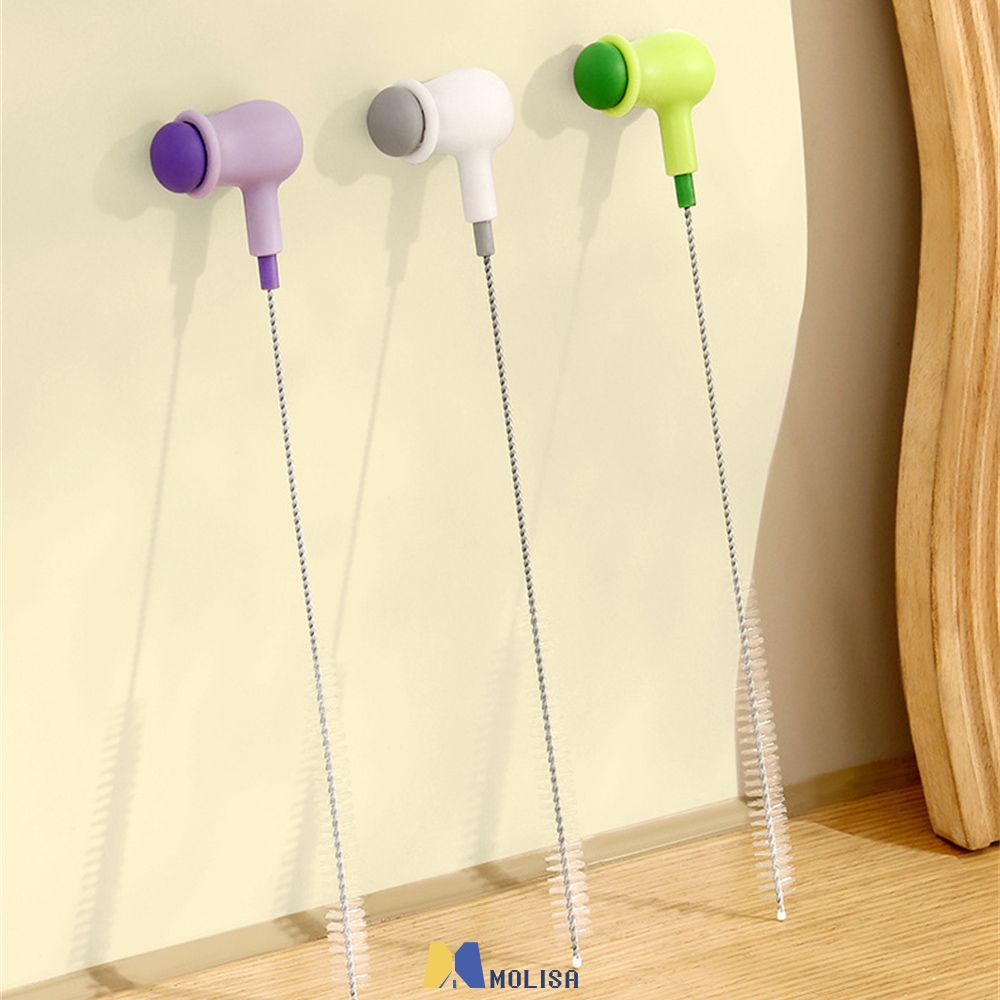 Creative Pea Bendable แปรงฟางสแตนเลสแปรงครัวเรือน Multi-Functional ถ้วย Groove Gap แปรงทำความ ...