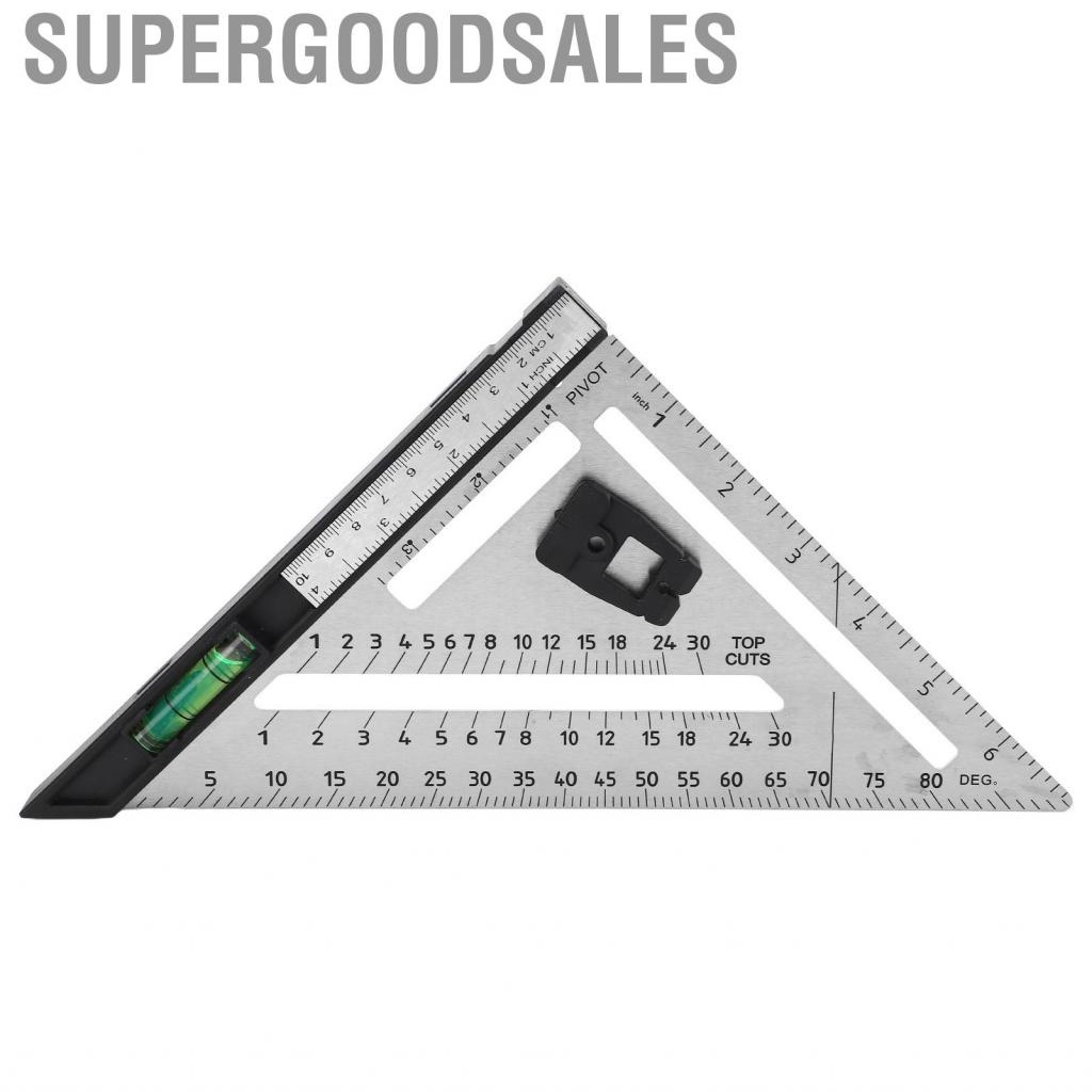 Supergoodsales Carpenter Triangle Ruler Good Hardness Wide Measurement ...