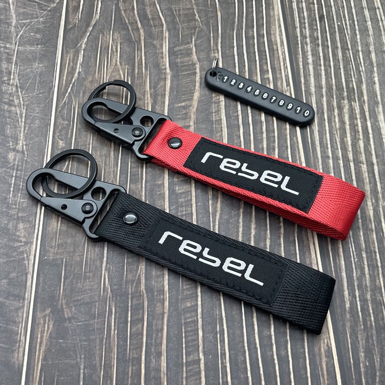 Honda REBEL Motorcycle Keychain CM300 CM500 CM1100 Key Pendant ...