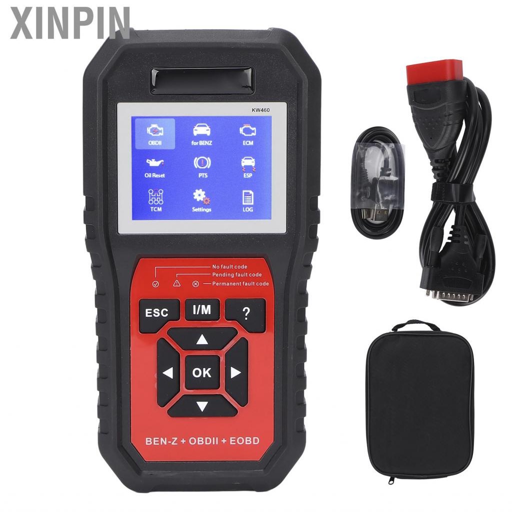 Xinpin Car Fault Diagnosis EPB Reset Matching OBD2 Back Light ABS Brake ...