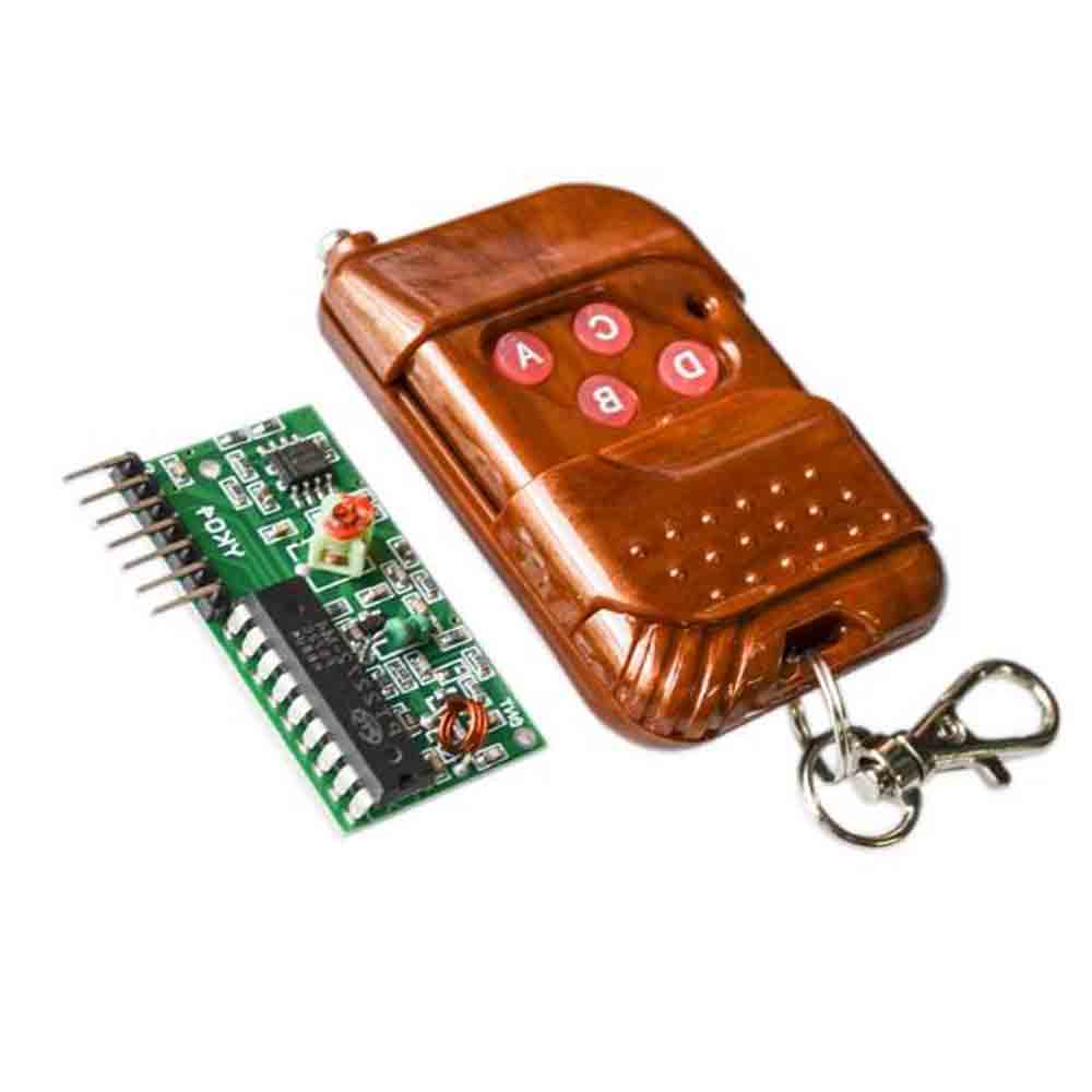 Ic 2262/2272 โมดูลรับสัญญาณรีโมตคอนโทรลไร้สาย 4 CH Key 315MHZ 433Mhz ...