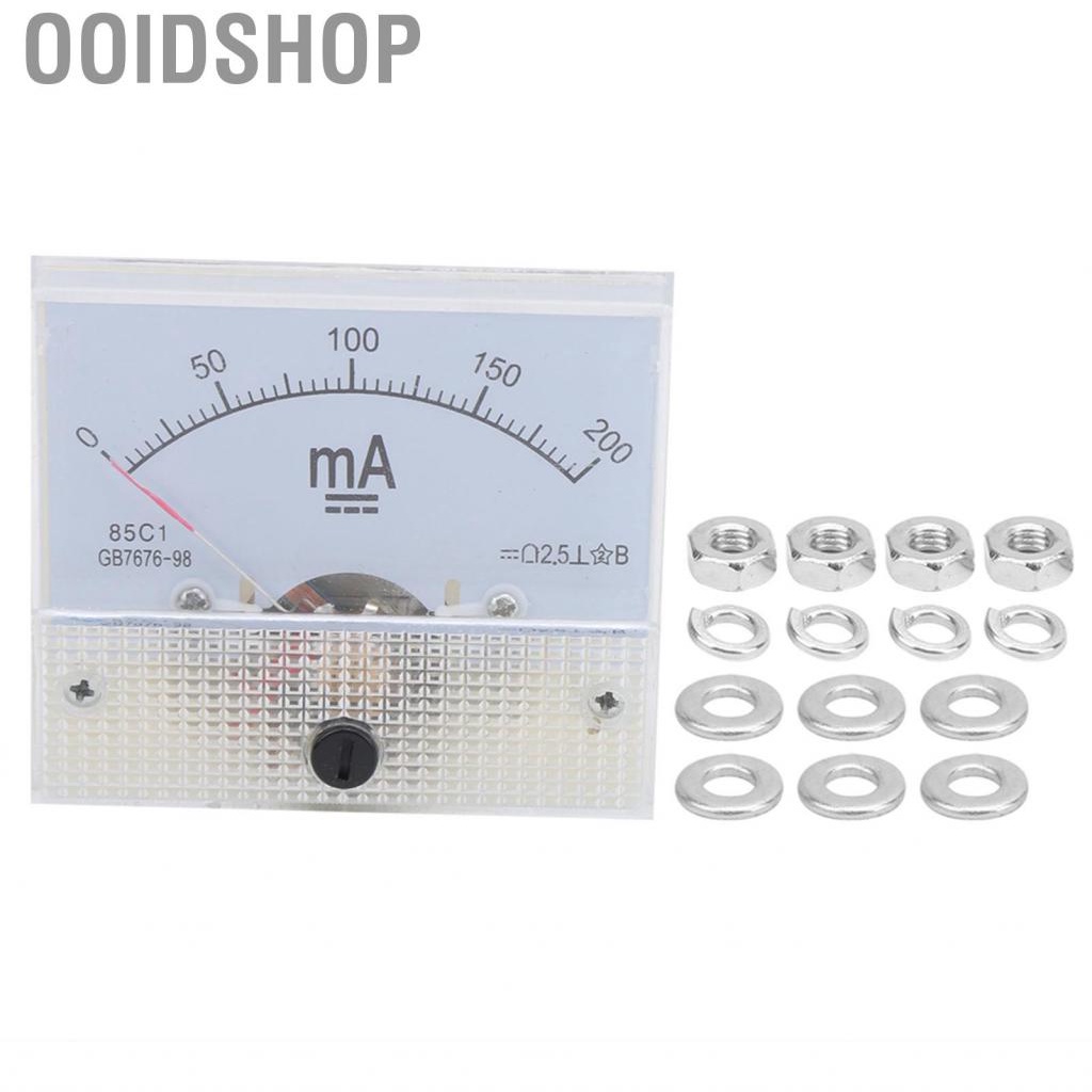 Ooidshop Ampere Meter Gauge 63x56x58mm Circuit Ammeter for Power ...