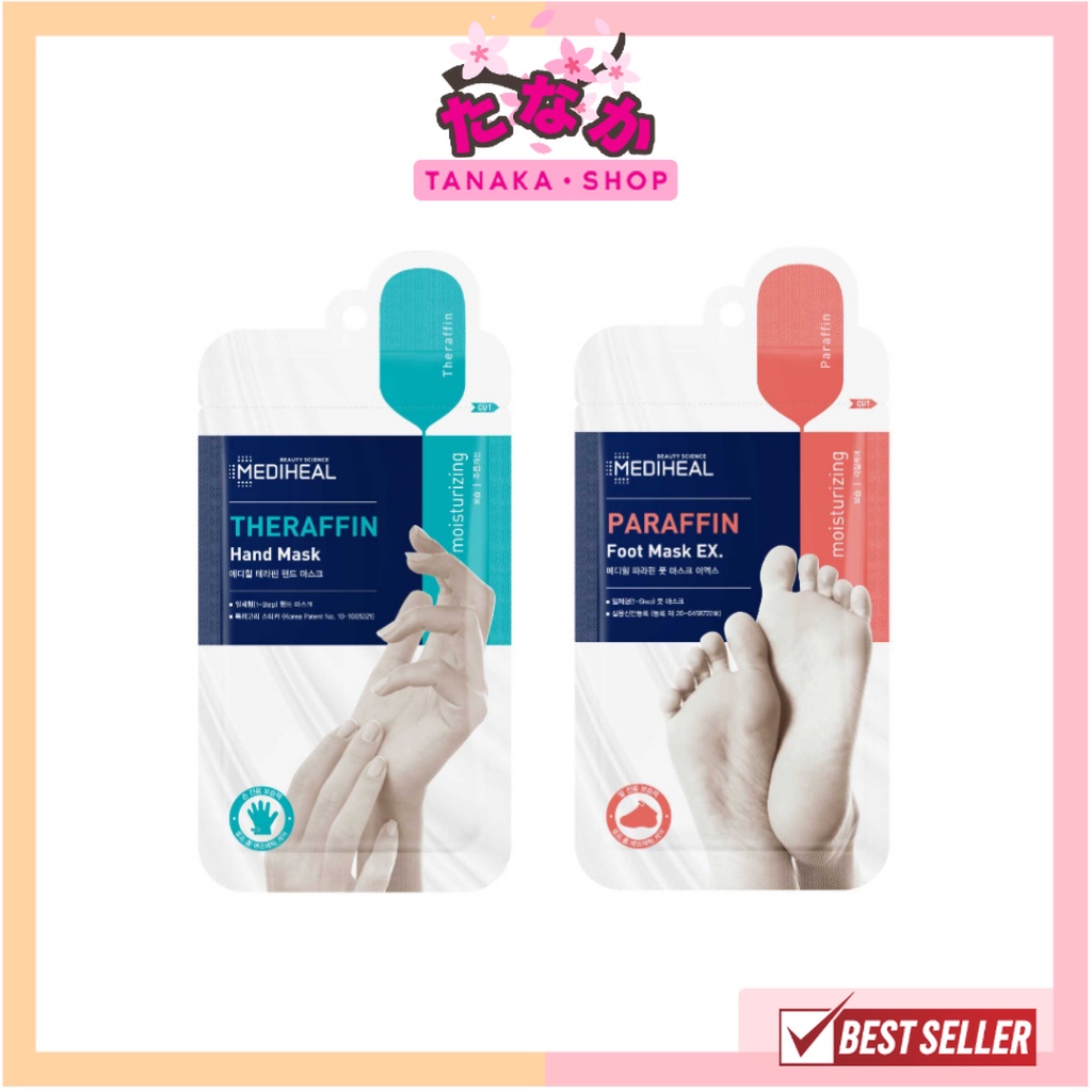 Mediheal Paraffin Mask เมดิฮีล พาราฟิน มาสก์ แผ่นมาสก์มือ/เท้า ช่วย ...