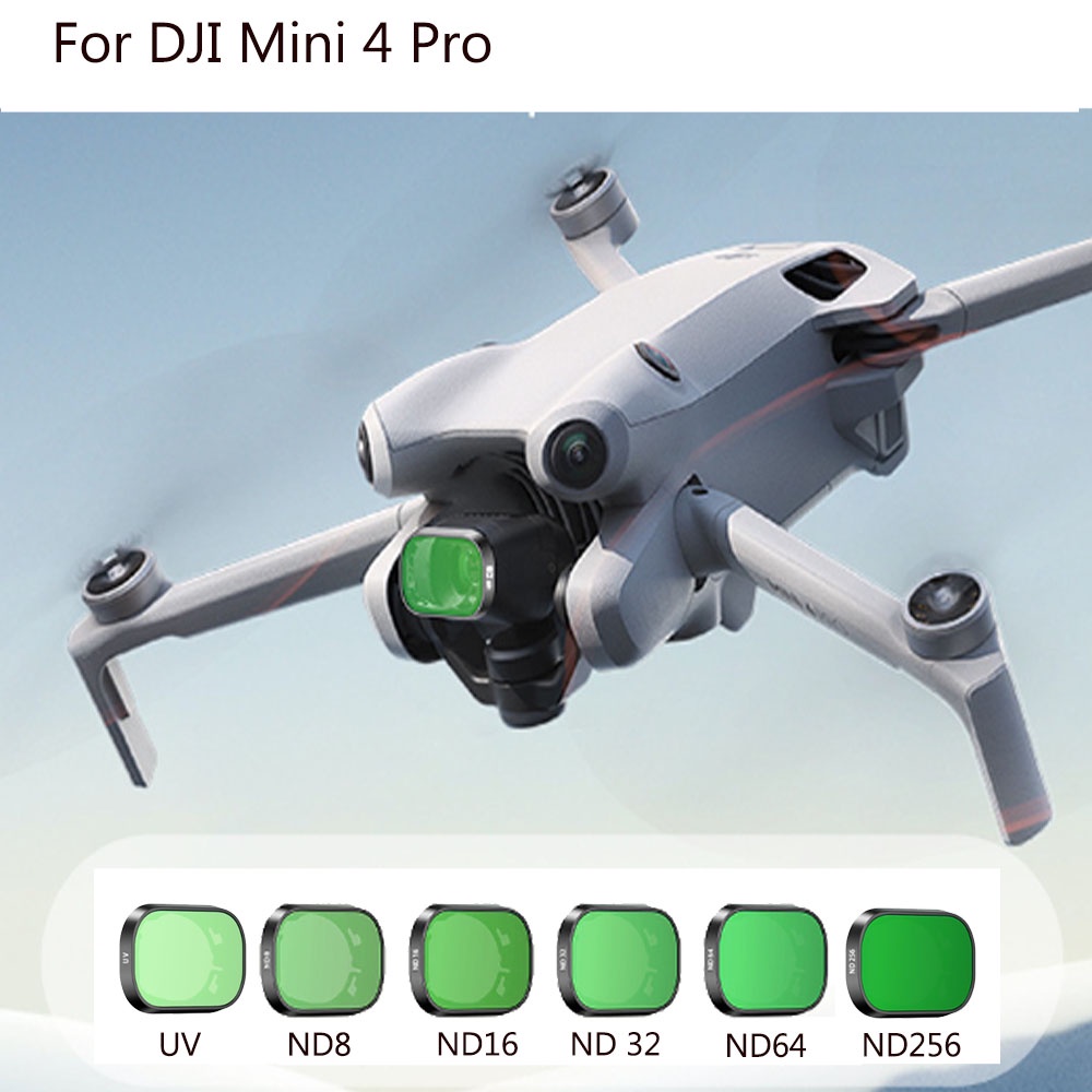 Dji Mini 4Pro ชุดตัวป้องกันเลนส์กล้อง CPL ฟิลเตอร์ปรับได้ UV ND 8/16/32 ...