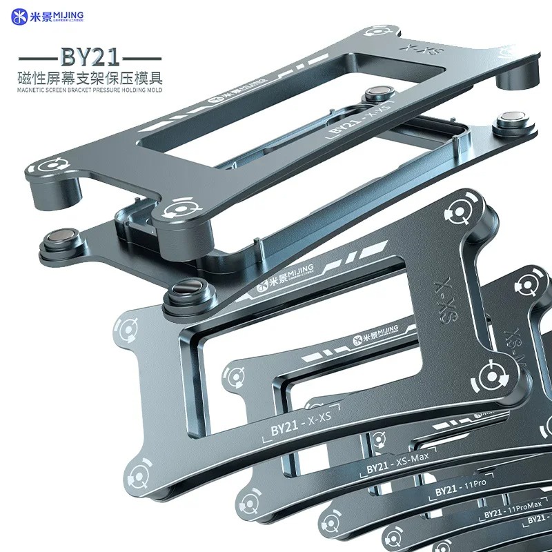 Mijing BY21 กรอบแม่พิมพ์แม่เหล็ก หน้าจอ LCD สําหรับ IP X-14promax ...