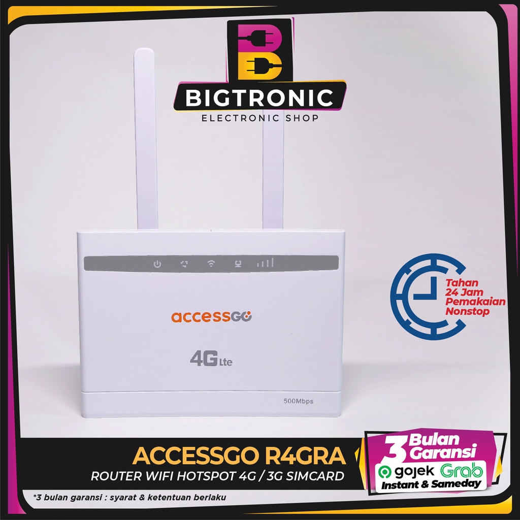 เราเตอร์ซิมการ์ด Wifi 4G AccessGo R4GRA 500MBPS เสาอากาศภายนอก | Shopee ...